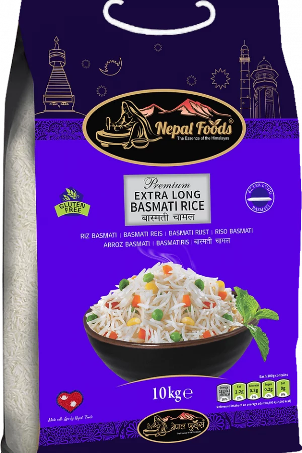 EXTRA LONG BASMATI RICE (NEPALI RICE )(20 KG) - The Rising Store