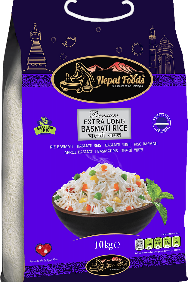 EXTRA LONG BASMATI RICE (NEPALI RICE )(20 KG) - The Rising Store